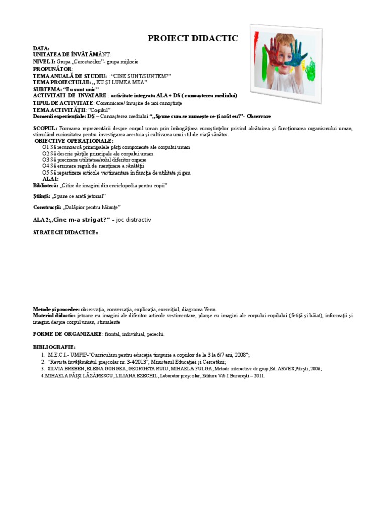 1.Proiect Didactic Ds Observare