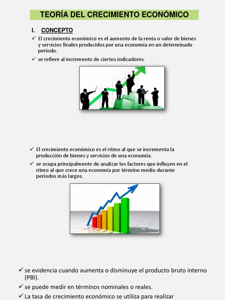 Teoría Del Crecimiento Económico | PDF | Crecimiento económico | Producto Interno Bruto