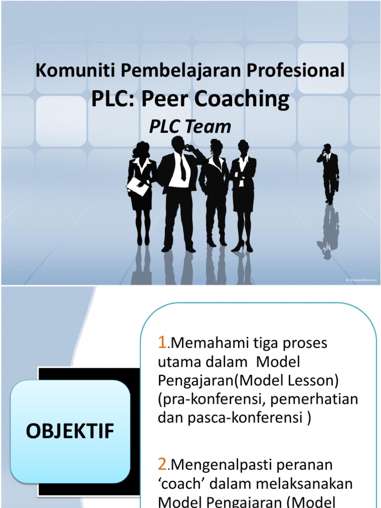 PLC Peer Coaching Model Lesson | PDF