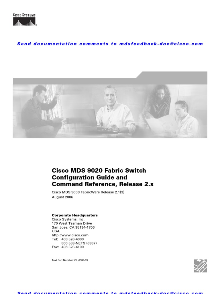 CiscoMDS FabricSwitchConfigurationGuideAndCommandLine | Download Free PDF | Secure Shell ...