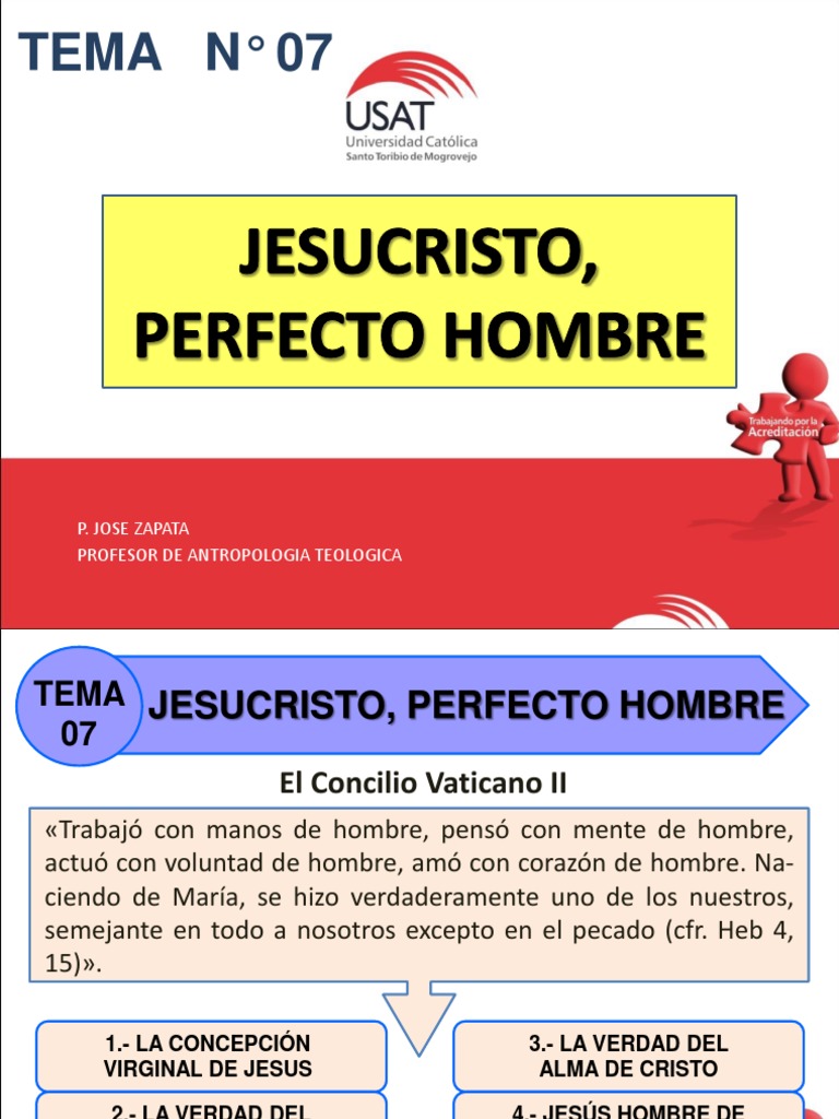 Jesús Perfecto Hombre! | PDF | María, madre de Jesús | Jesús