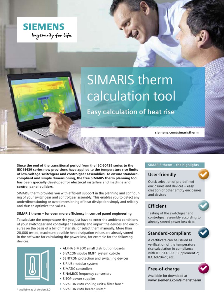 Siemens Simaris Therm en | Download Free PDF | 64 Bit Computing | Manufactured Goods