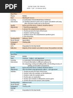 Civic Education in English Example Lesson Plan | PDF | Teachers ...