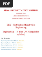 ANNA UNIVERSITY Lecture Notes and Study Material | PDF | Engineering ...