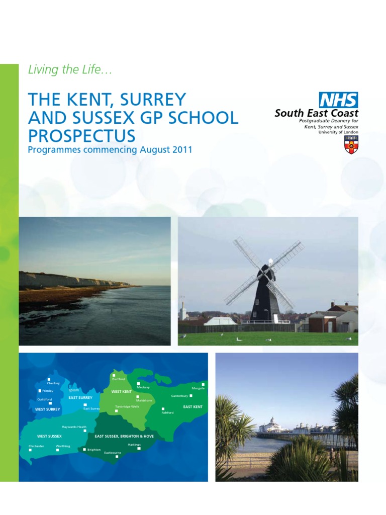 KSS GP School Prospectus 2011 | PDF | Kent | General Practitioner