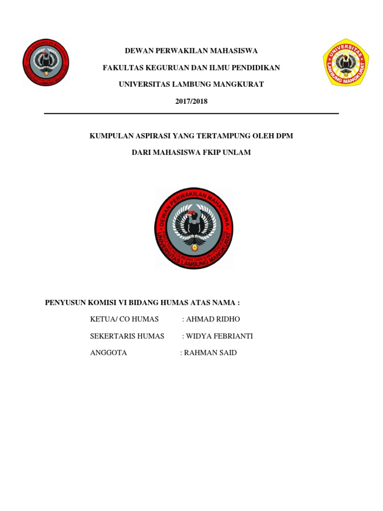 Dewan Perwakilan Mahasiswa | PDF