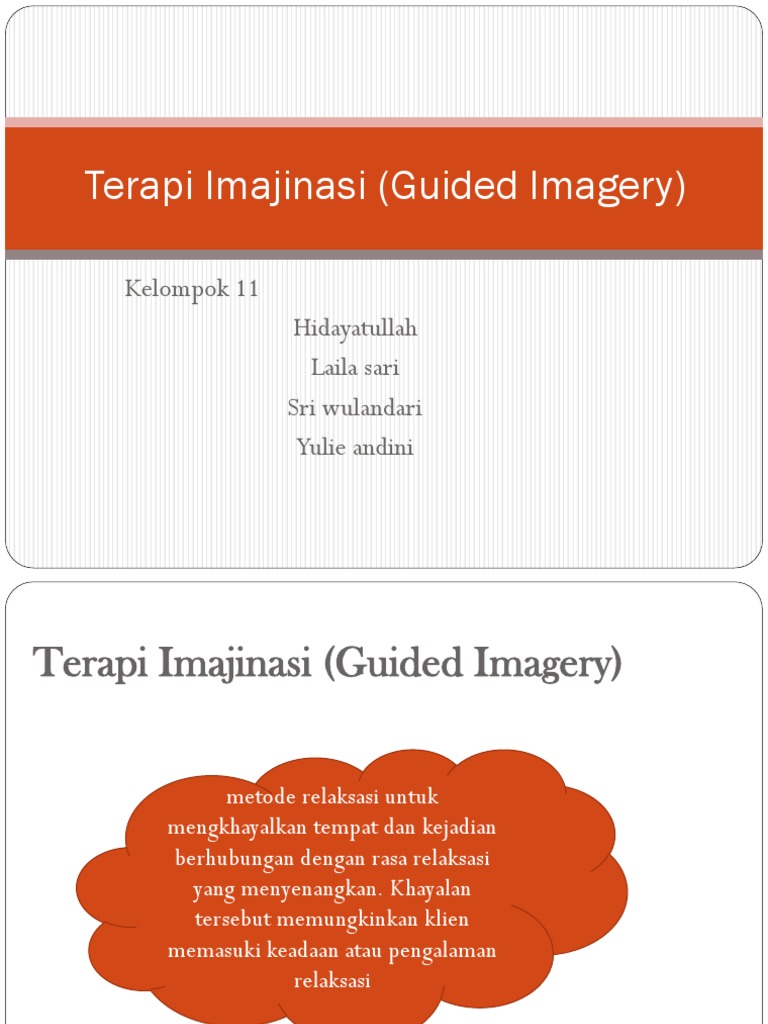 Terapi Imajinasi (Guided Imagery) | PDF