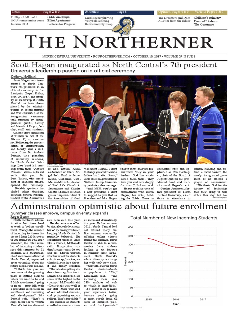 The Northerner - Volume 59 - Issue 1 | PDF | Deferred Action For ...