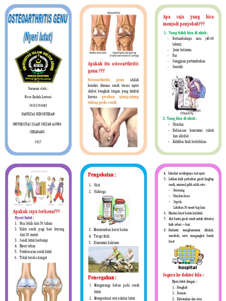 Leaflet OA Genu | PDF