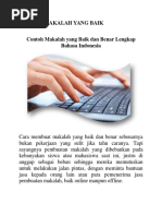 Contoh Makalah Docx | PDF