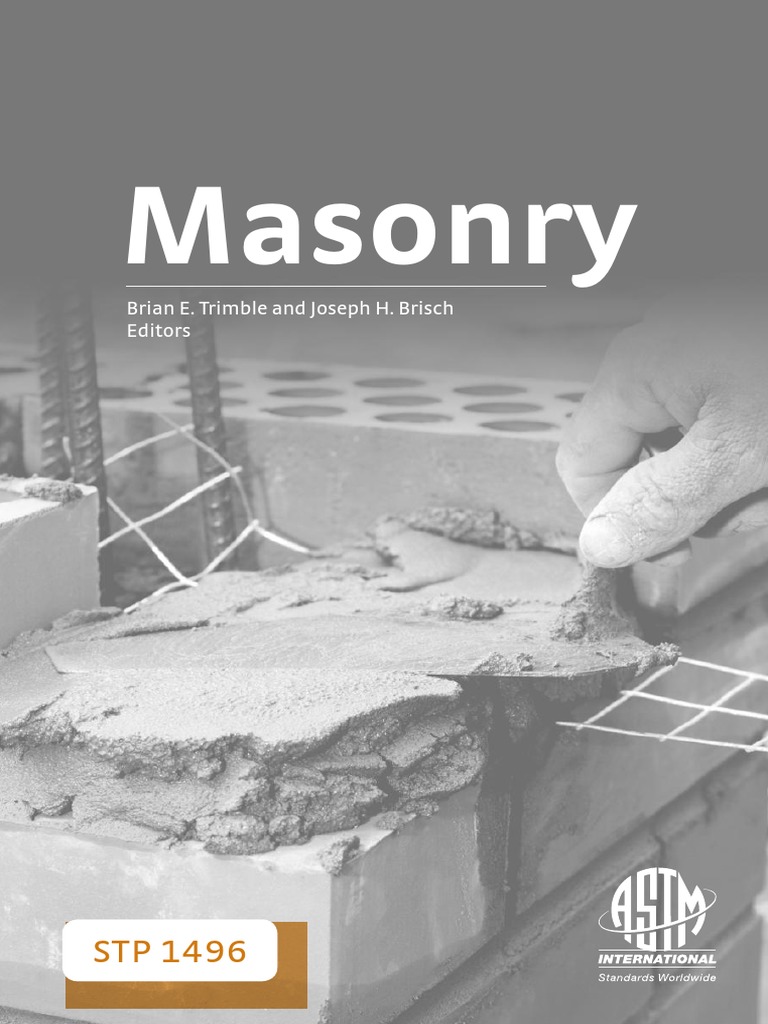 Masonry | PDF | Mortar (Masonry) | Brick