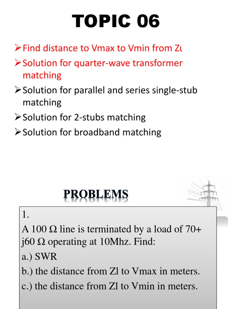 Topic 06: Find distance to Vmax to Vmin from Zι Solution for quarter ...
