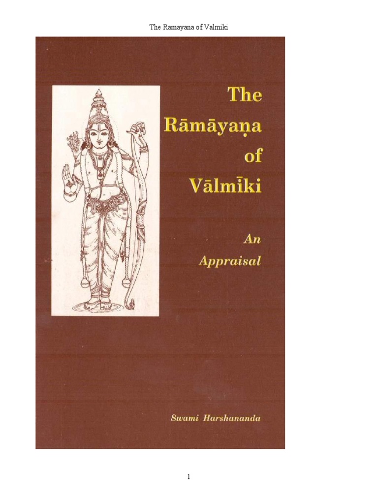 Valmiki Ramayana | Rama | Sita