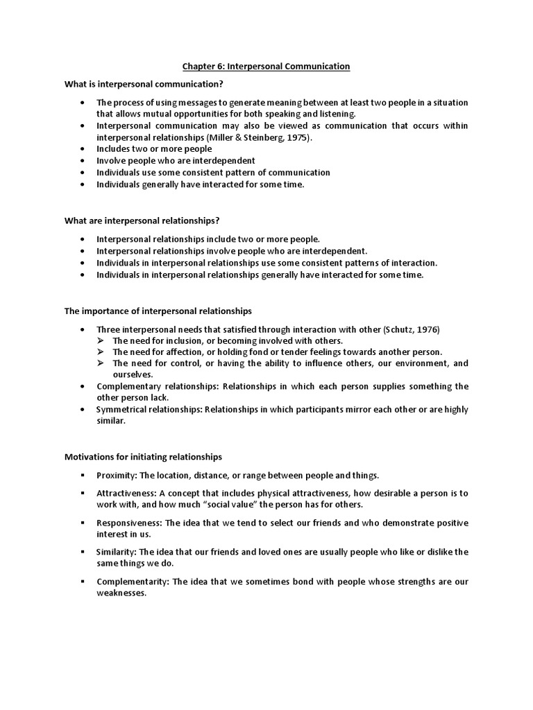 Communication Skills | Download Free PDF | Interpersonal Relationships ...