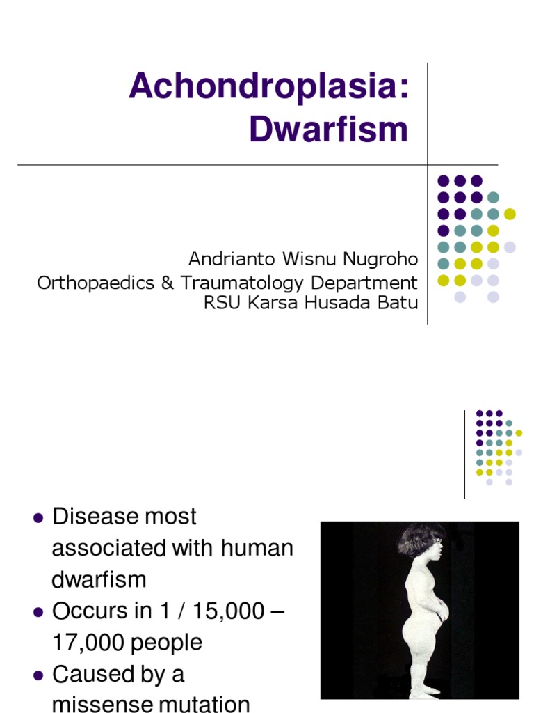 Achondroplasia Dwarfism | PDF | Gene | Genetics