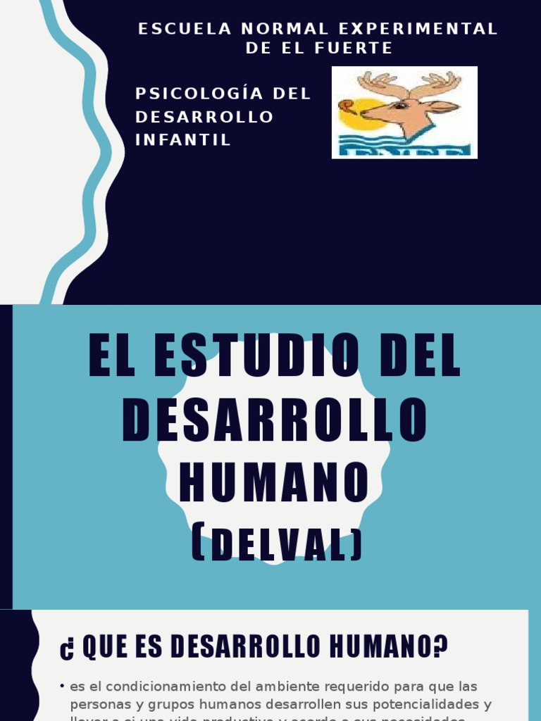 Desarrollo humano según Juan Delval | PDF | Ciencias sociales ...
