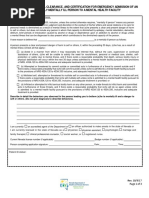 PA 302 Involuntary Examination Form | PDF | Arrest Warrant | Patient