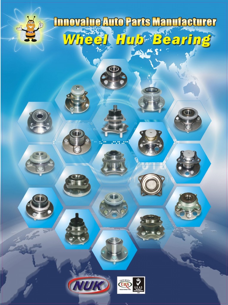 Wheel Bearing Catalogue Overview | PDF | Volkswagen | Vehicle Technology