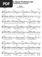 Letra da Música "Sozinho" de Caetano Veloso | PDF