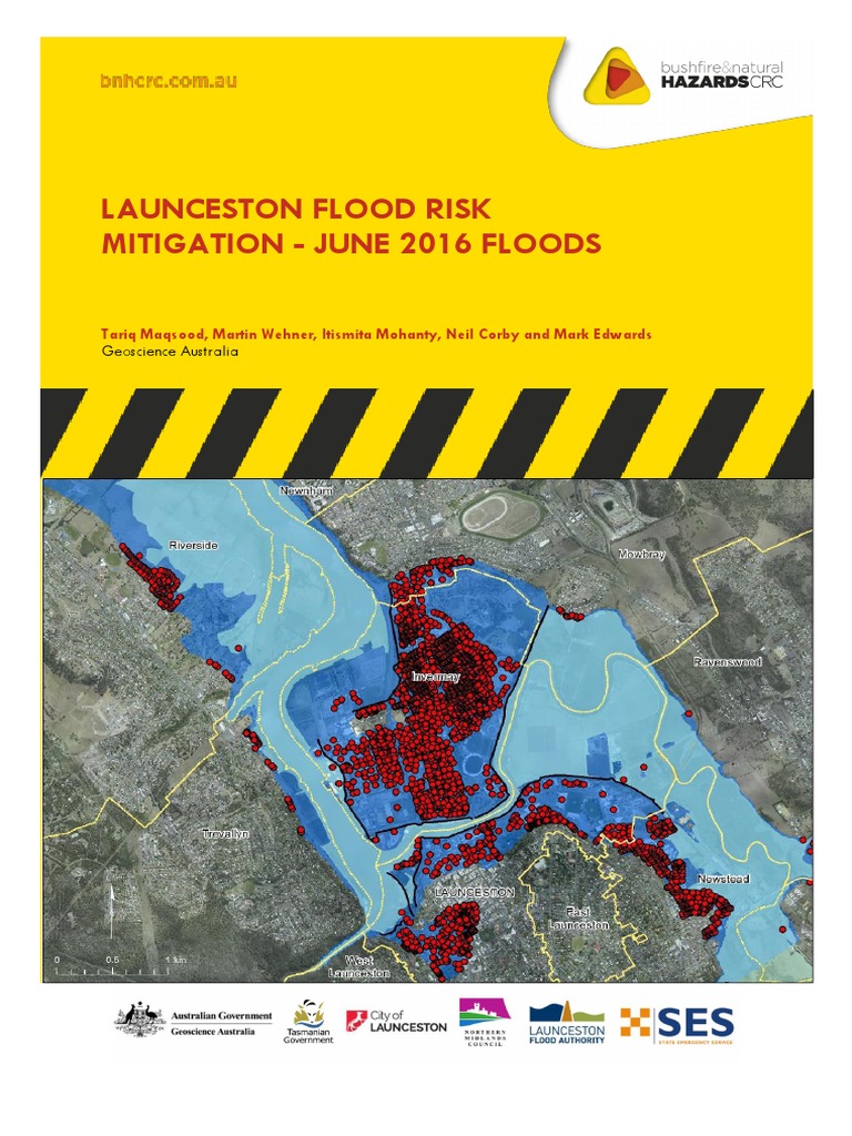 Launceston Flood Risk Mitigation Assessment Project | PDF | Flood | Hazards