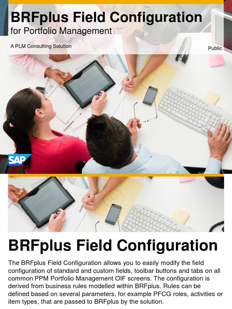 Brfplus Field Configuration: For Portfolio Management | PDF | Parameter (Computer Programming ...
