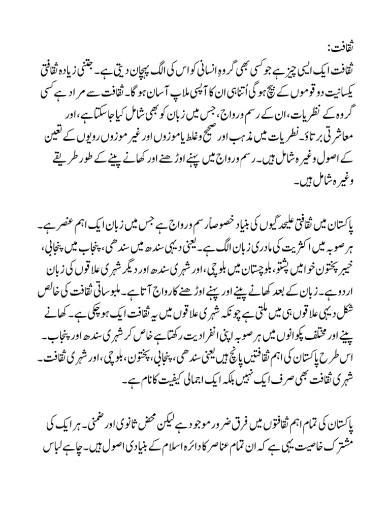 Saqafat | PDF