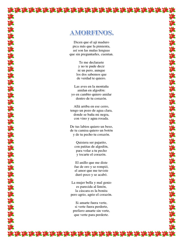 Poesía popular ecuatoriana: amor y sentimientos a través de la ...