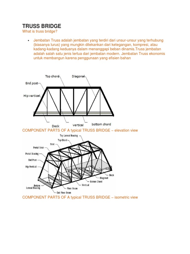 Truss Bridge | PDF