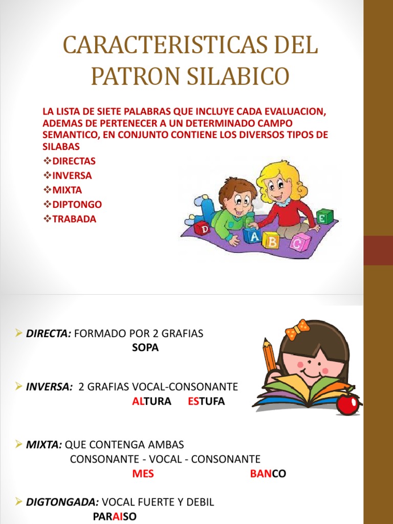 4 Patron Silabico