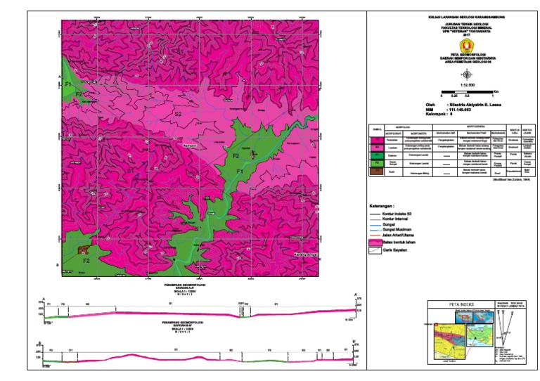Peta GM Dan Sayatan | PDF