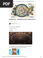 Tabela de Numerologia Cabalística | PDF | Cabala | Liderança