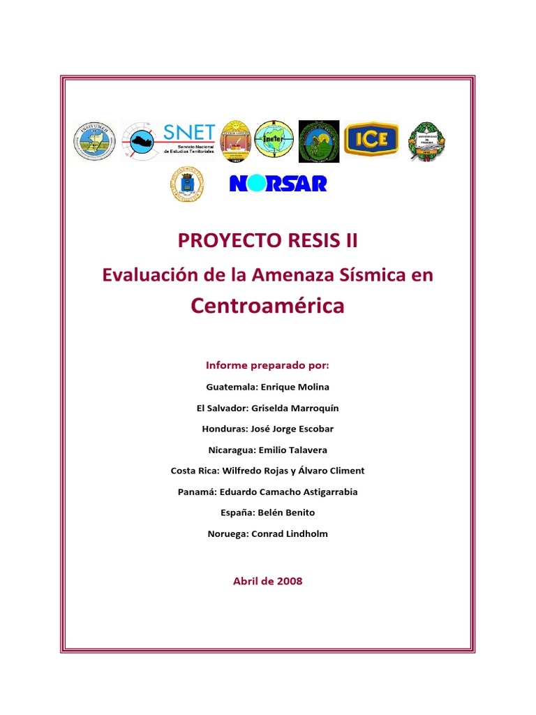 Resis 2 | PDF | Centroamérica | Panamá