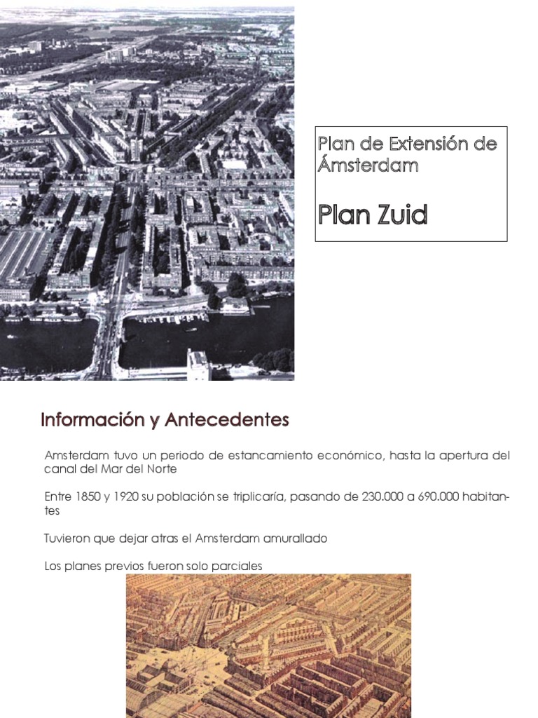 Plan Zuid: el desarrollo urbano del sur de Ámsterdam a través de ...