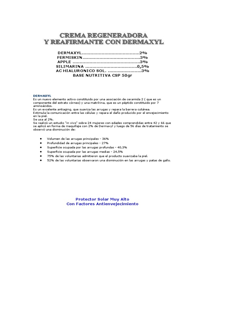 DERMAXYL | PDF | Tecnología