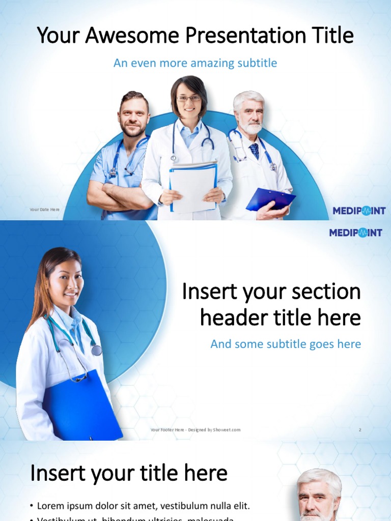 Medipoint Medical Template Showeet (Widescreen) | PDF