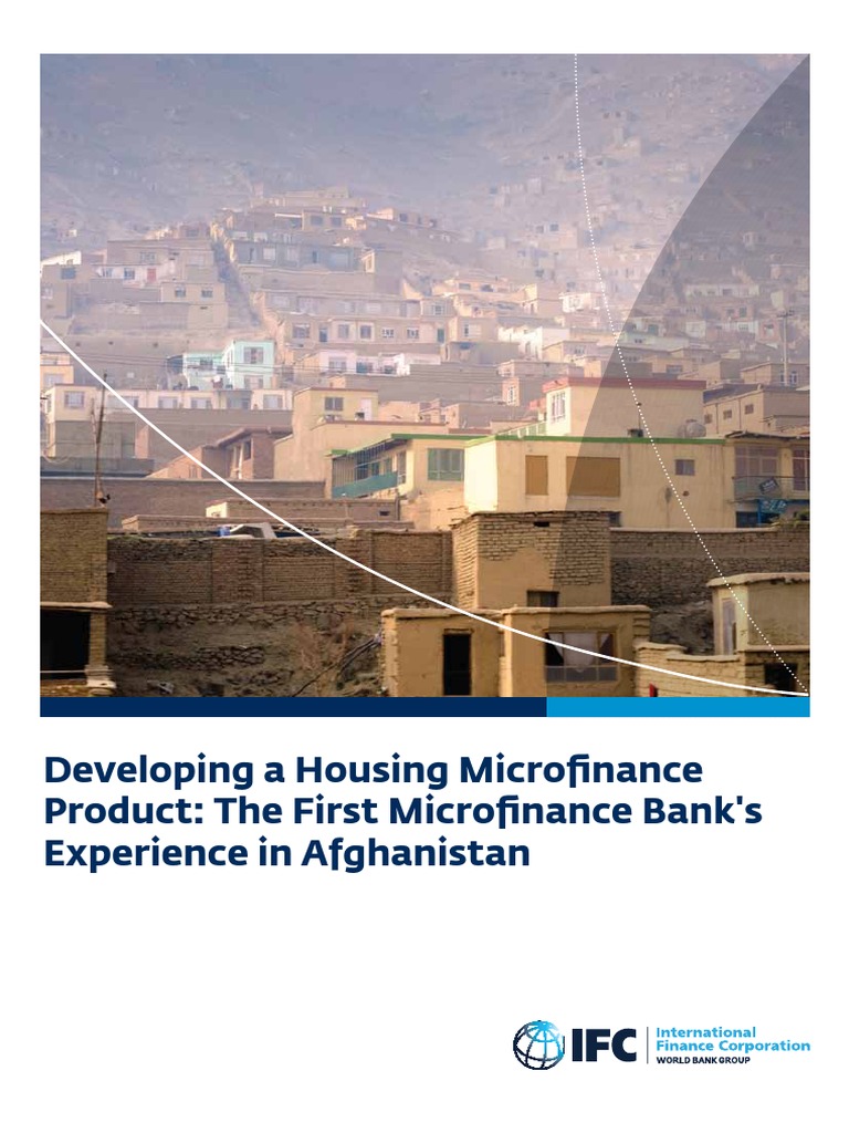 Developing A Housing Microfinance Product - The First Microfinance ...