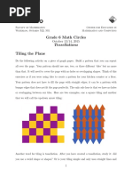 Frieze Patterns | PDF | Symmetry | Cartesian Coordinate System