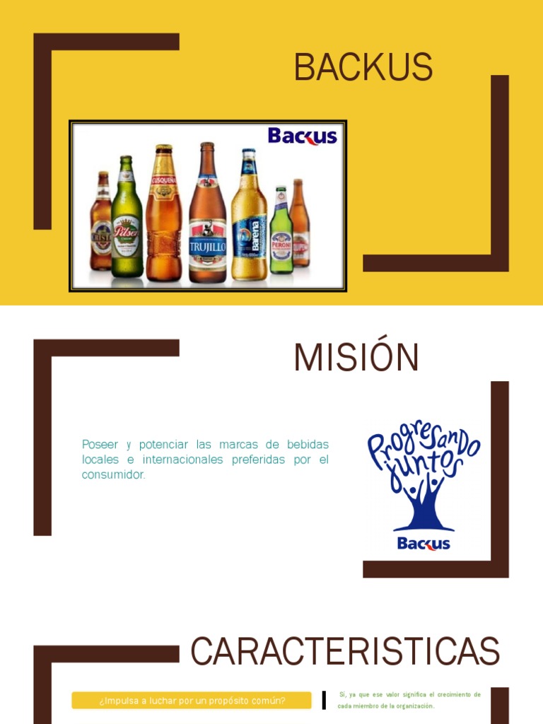 BACKUS | PDF | Liderazgo | Calidad (comercial)
