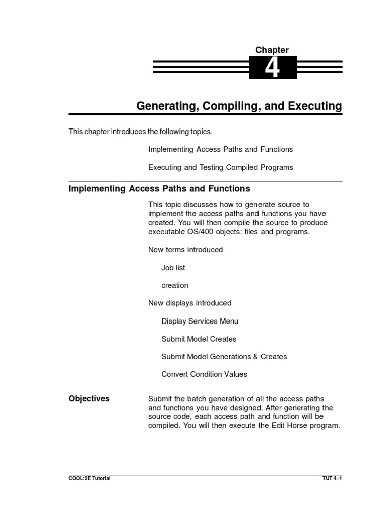 Synon Horse Model | PDF | Parameter (Computer Programming) | Library (Computing)