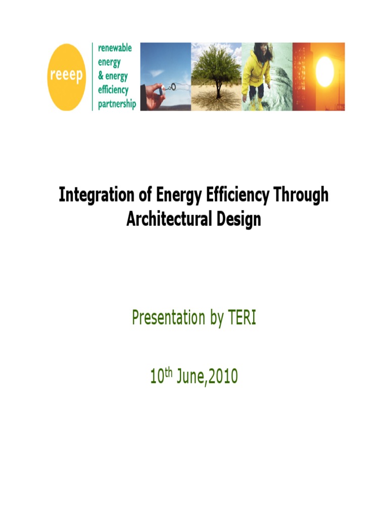 Energy Efficiency Architectural Design | PDF | Efficient Energy Use ...