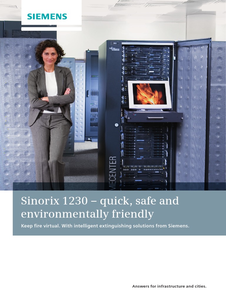 Sinorix 1230 - Quick, Safe and Environmentally Friendly | PDF | Energy ...