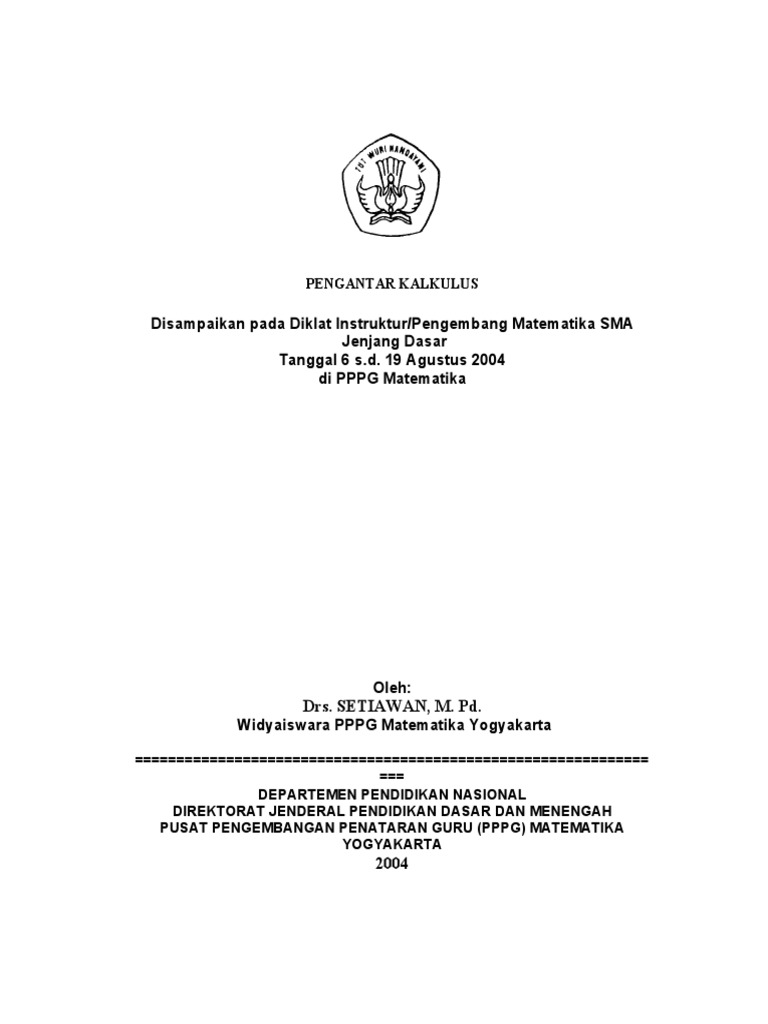 Materi Limit PDF | PDF