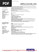 Hempel's Galvosil 15700: Product Characteristics | PDF | Corrosion | Paint