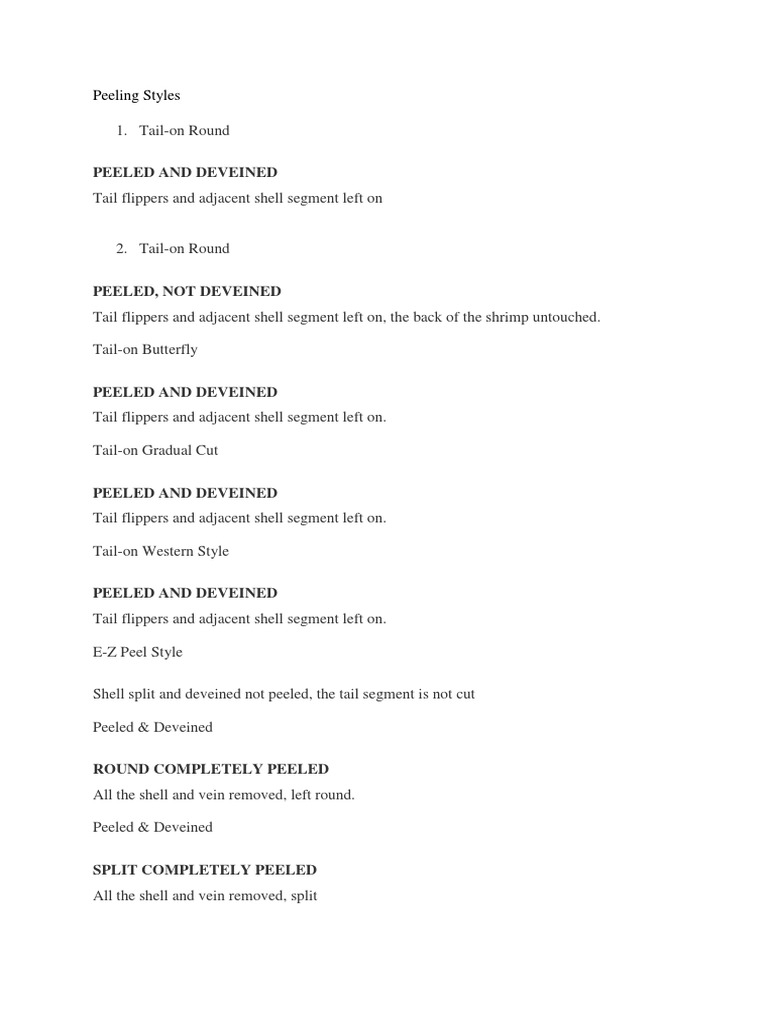 Efficient Shrimp Peeling Techniques | PDF | Shrimp | Automation