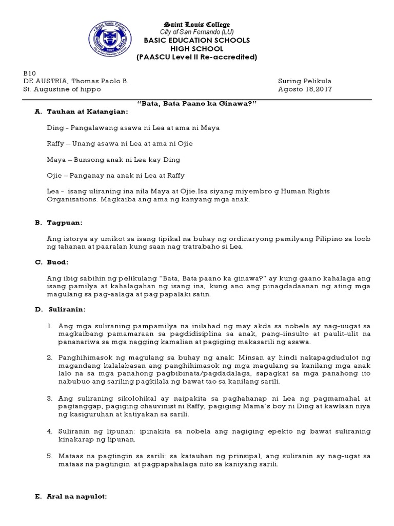 Suring Pelikula Format | PDF