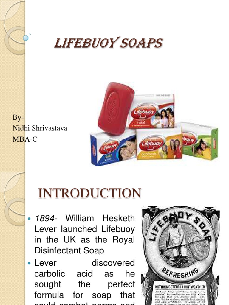 Lifebuoy Soap Ingredients and History | PDF | Soap | Personal Hygiene ...