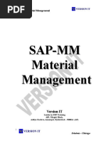 Sap S4 Hana MM | PDF