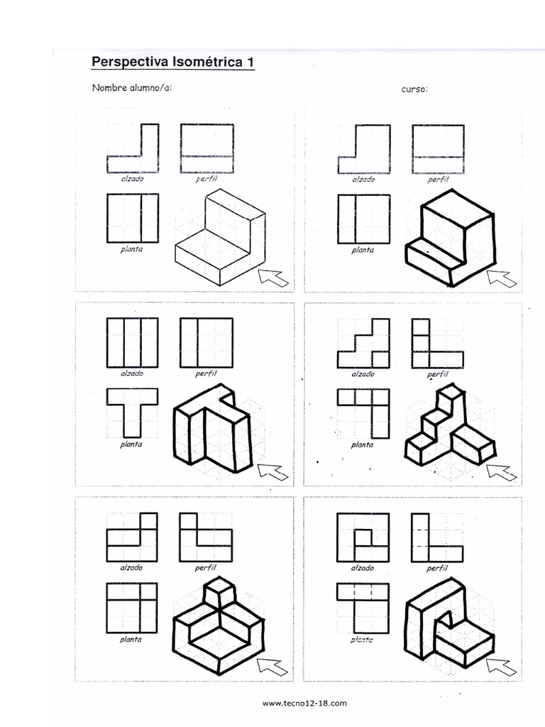 isometrica resueltos
