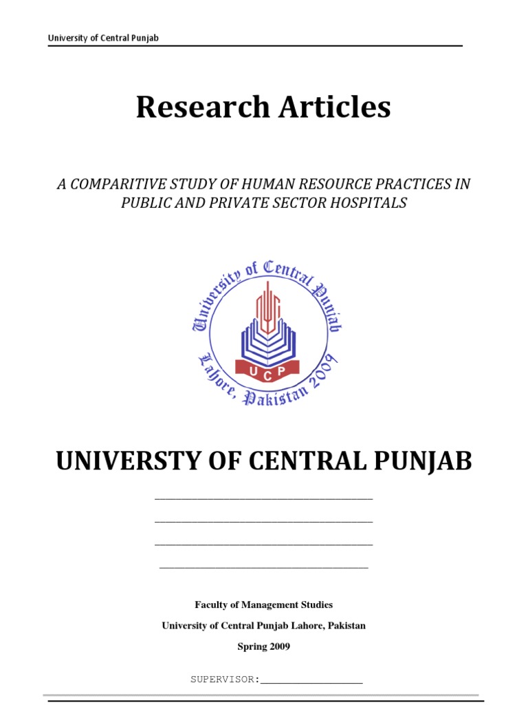 Compiled Research Articals | PDF | Human Resources | Performance Appraisal