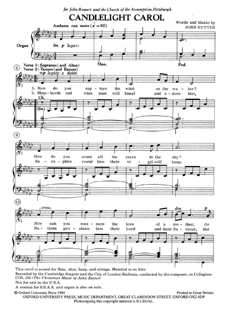 Candlelight Carol | PDF